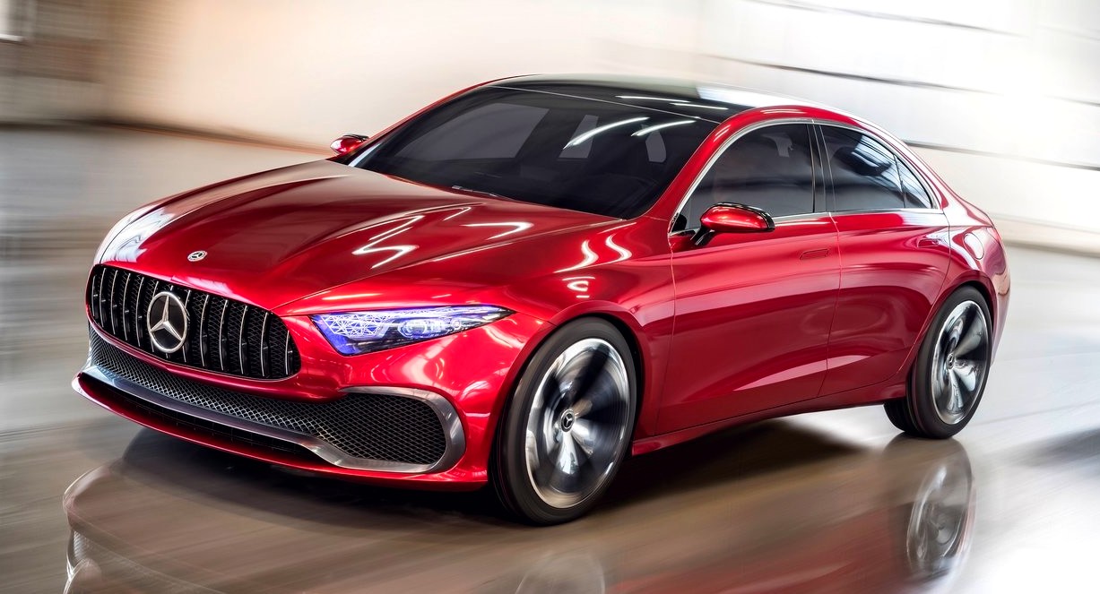 2017 Mercedes Benz A Sedan Concept