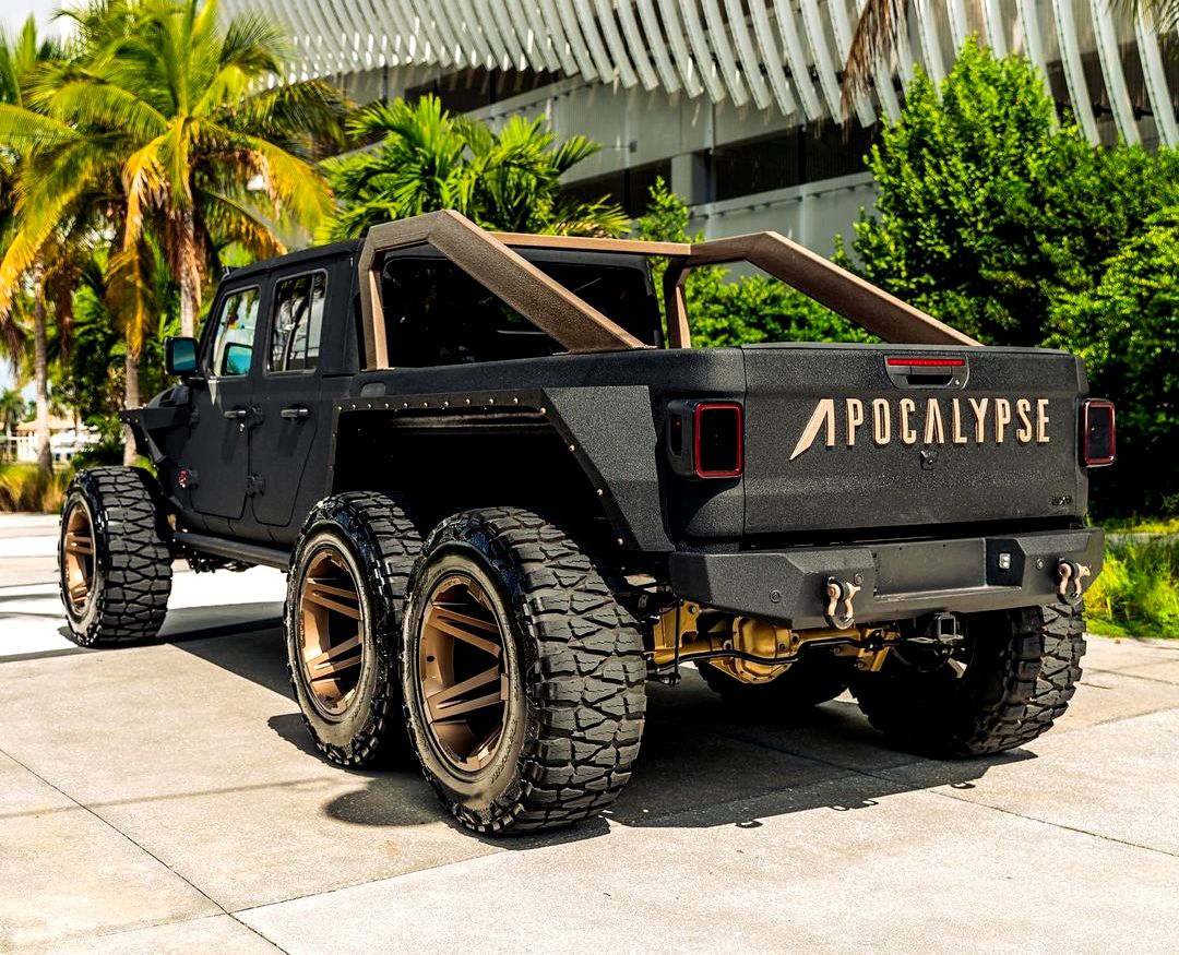 2021 Apocalypse Sinister 6×6 Hellcat Powered 707 HP in Kevlar Black ...