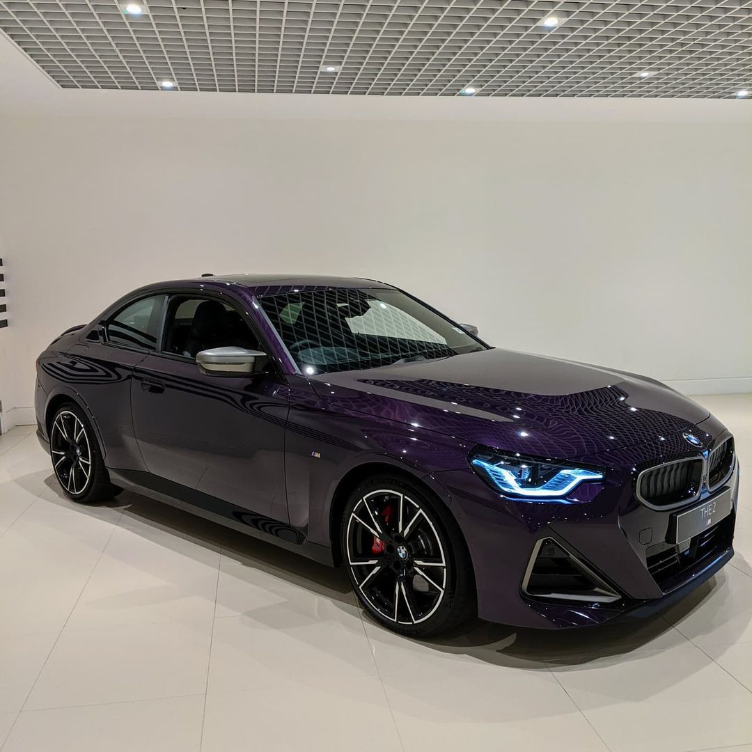 2021 BMW M240i xDrive Coupe in ThunderNight Metallic - Auto News Magazine