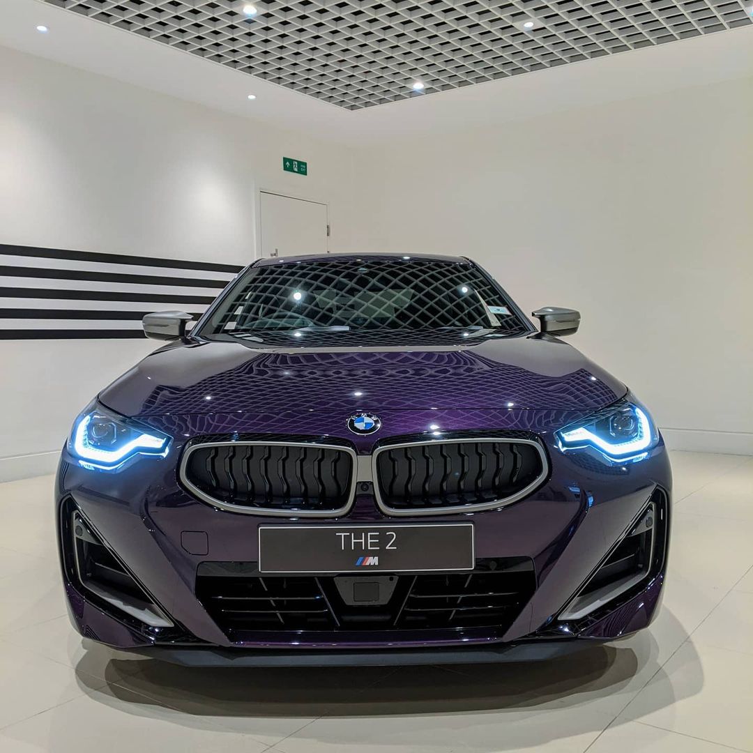 2021 BMW M240i xDrive Coupe in ThunderNight Metallic - Auto News Magazine