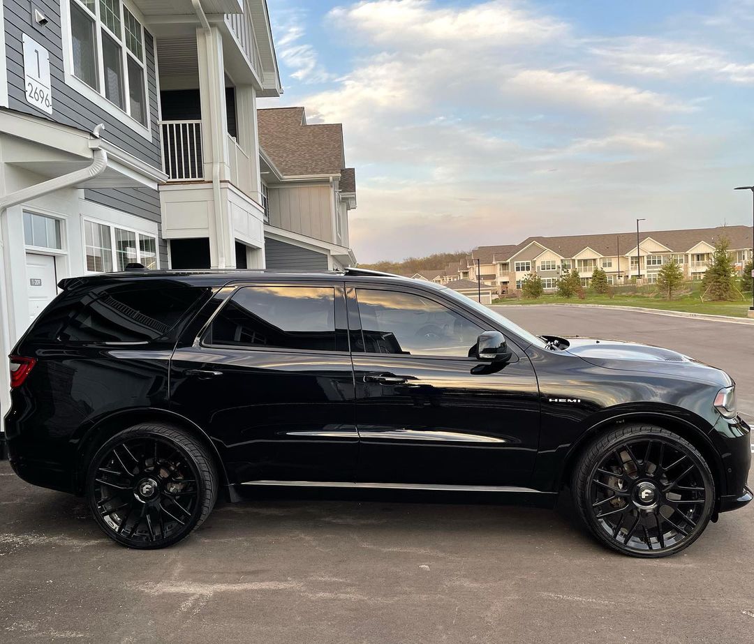 2021 Full Black Dodge Durango RT SUV on Forgiato Wheels ! – Auto News ...