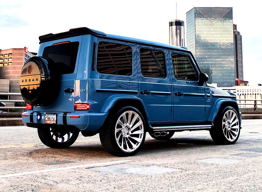 2021 Mercedes G63 AMG Full Urban Aero Kit on Vossen Wheels ! – Auto ...