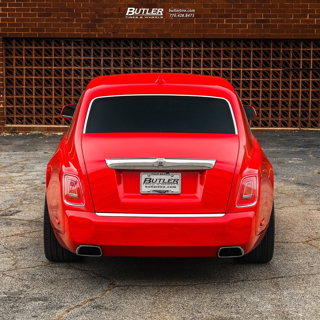 2021 Tinted Red Rolls Royce Phantom on Avant Garde Wheels ! – Auto News ...