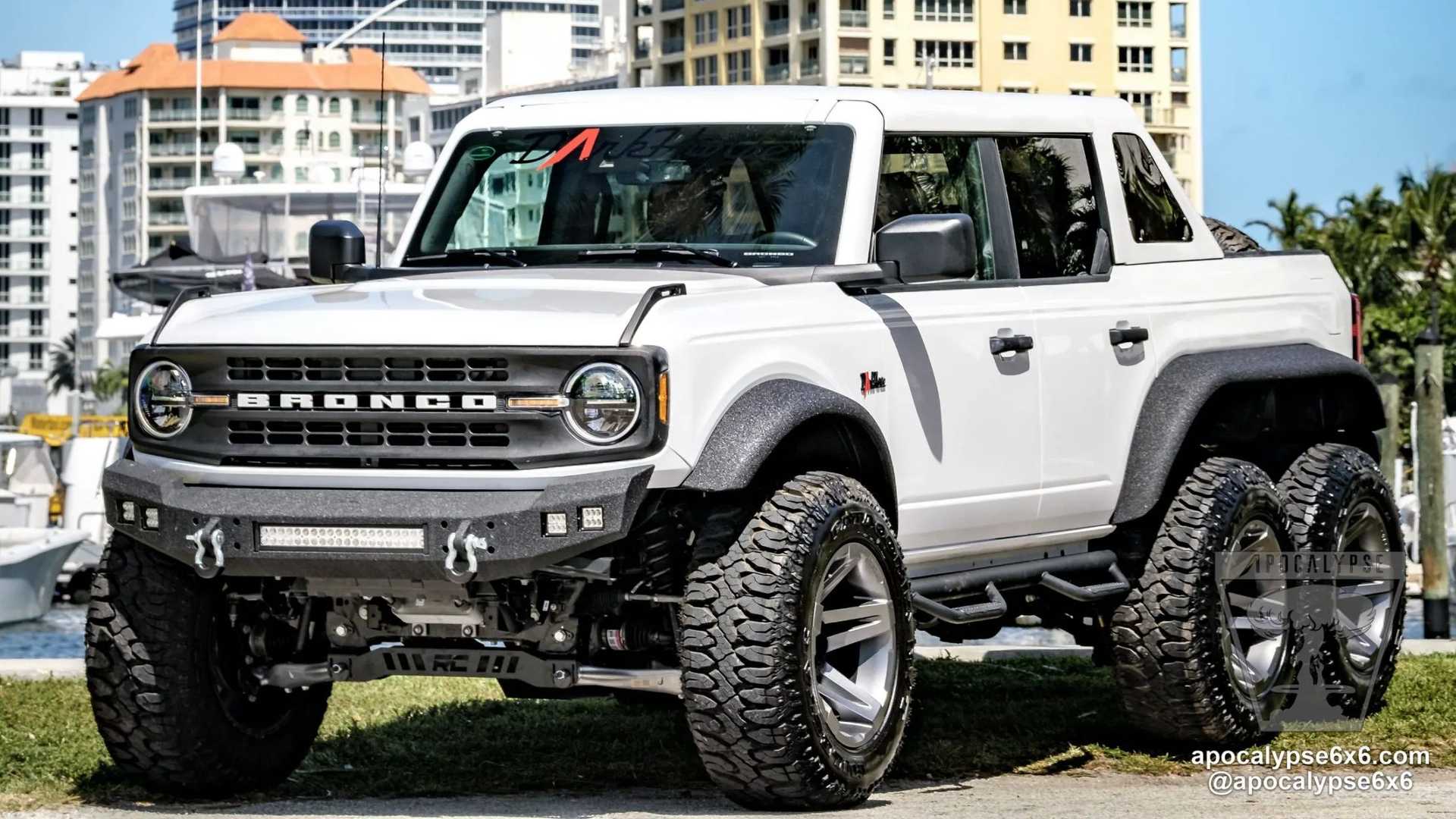 2022 Apocalypse Dark Horse 6X6 Ford Bronco, 400 HP BEAST ! - Auto News ...