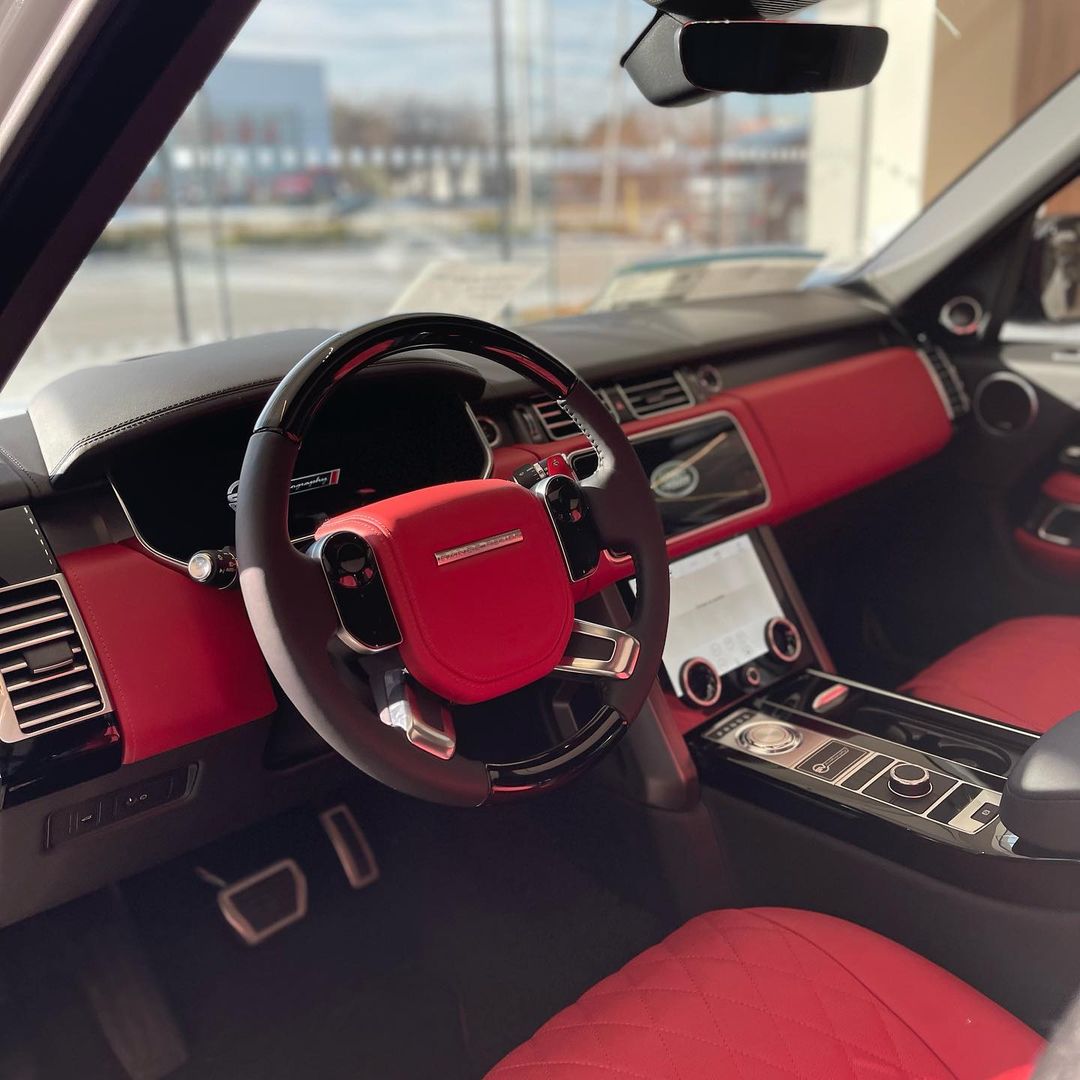 2022 Range Rover Autobiography Pimento Red Interior, Perfect ! - Auto ...