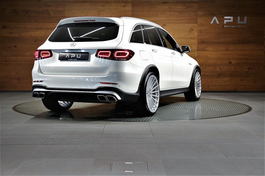All White Mercedes-Benz GLC 63 AMG – 469HP, Best Spec ! – Auto News ...