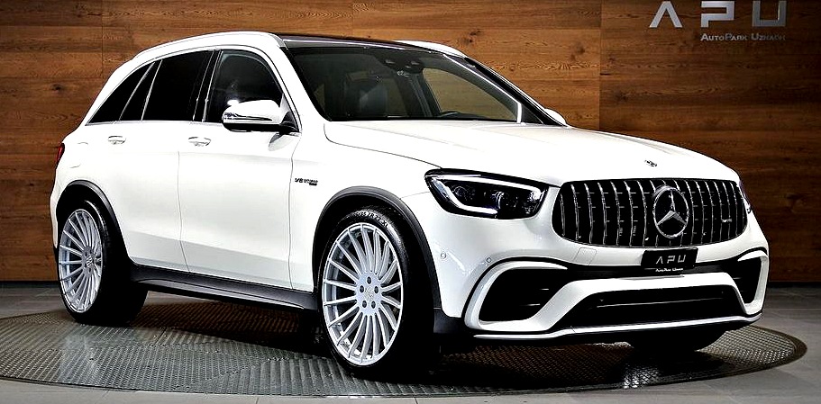 All White Mercedes-Benz GLC 63 AMG – 469HP, Best Spec ! – Auto News ...