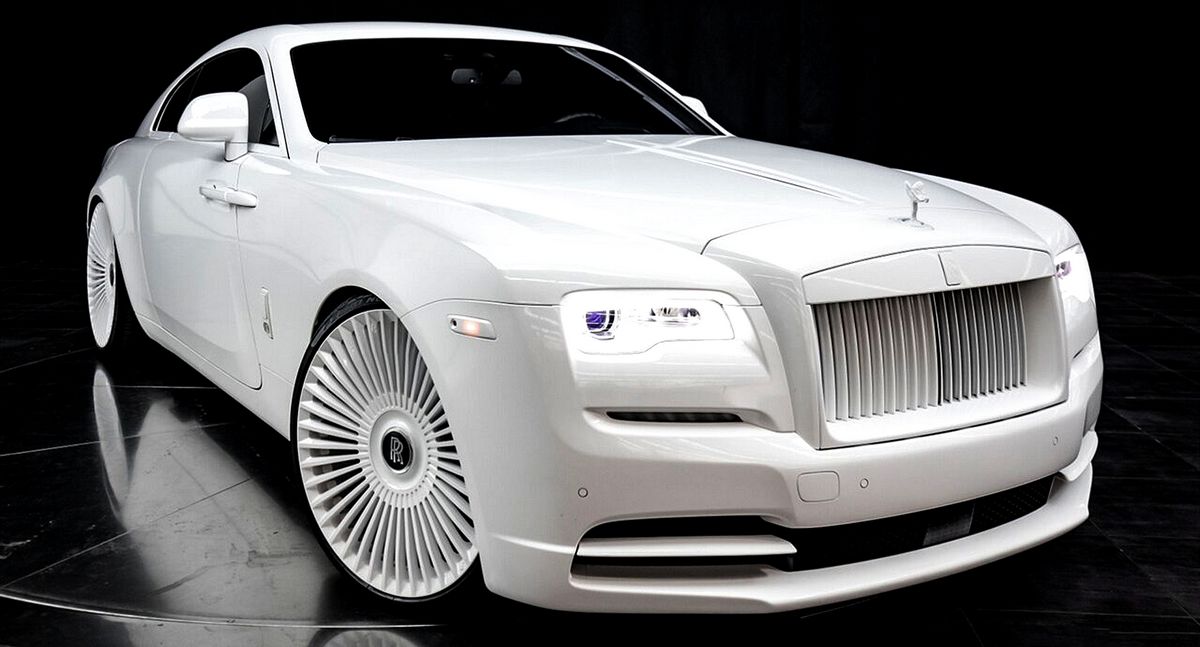 All White Rolls Royce Wraith Sitting on Forgiatos by EuroCar! - Auto ...