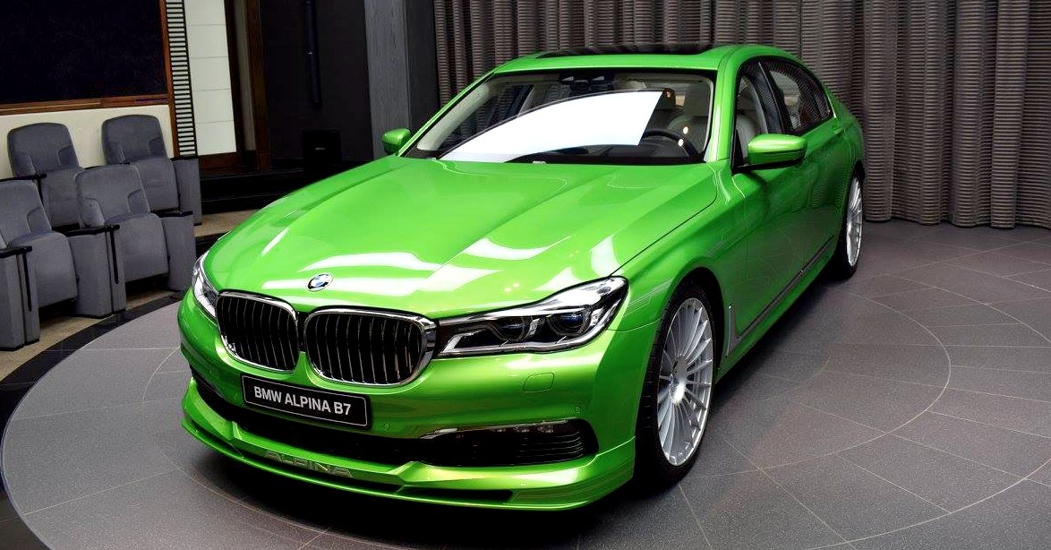 2017 BMW Alpina B7 xDrive In Java Green Metallic