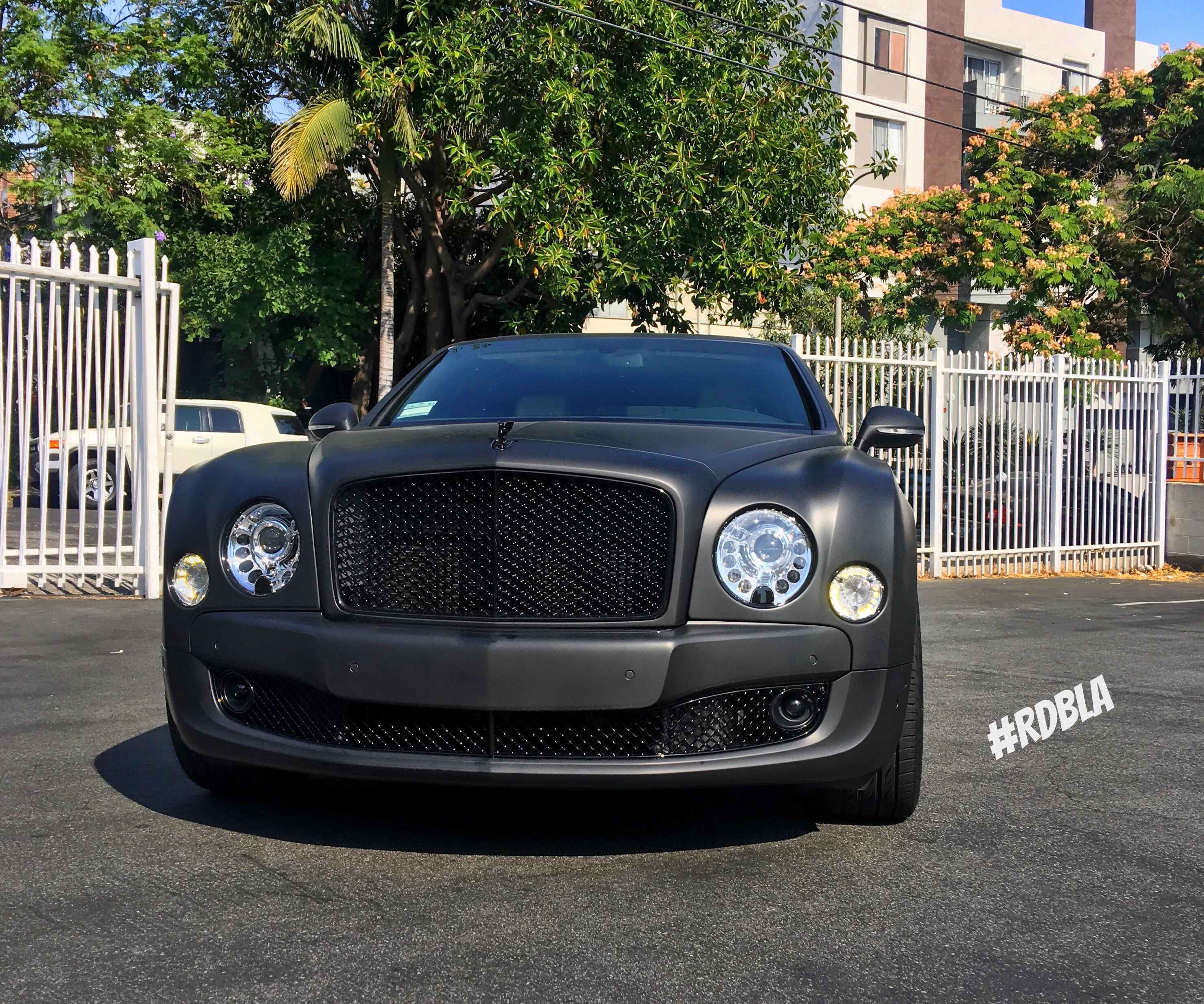 Matte Black Bentley Mulsanne Tuned By RDB ! – Auto News Magazine