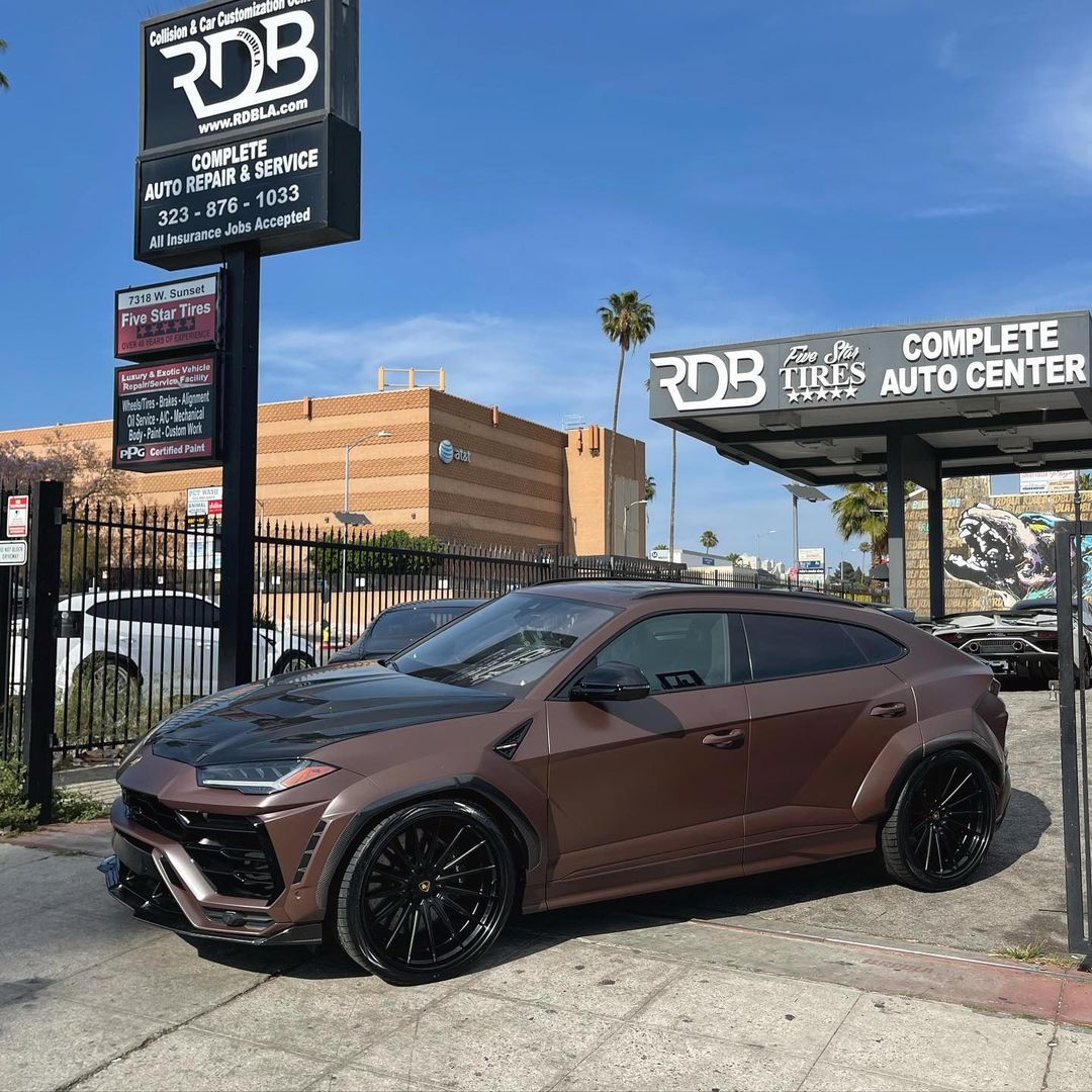 Chocolate Lamborghini Urus Widebody on Forged Velos Wheels ! - Auto ...