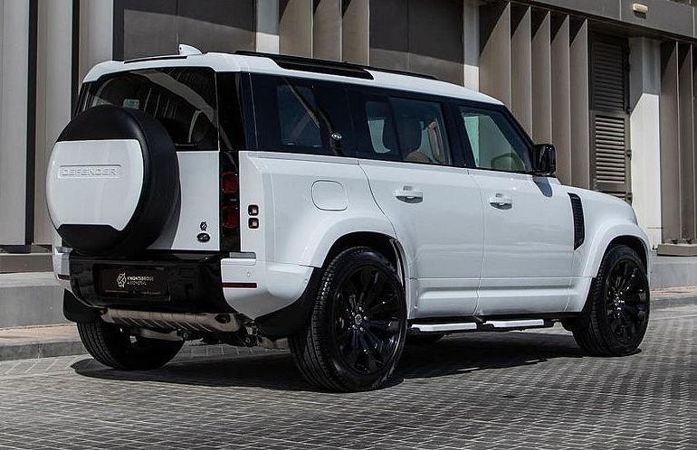 Customized Land Rover Defender L663, Black & White ! - Auto News Magazine