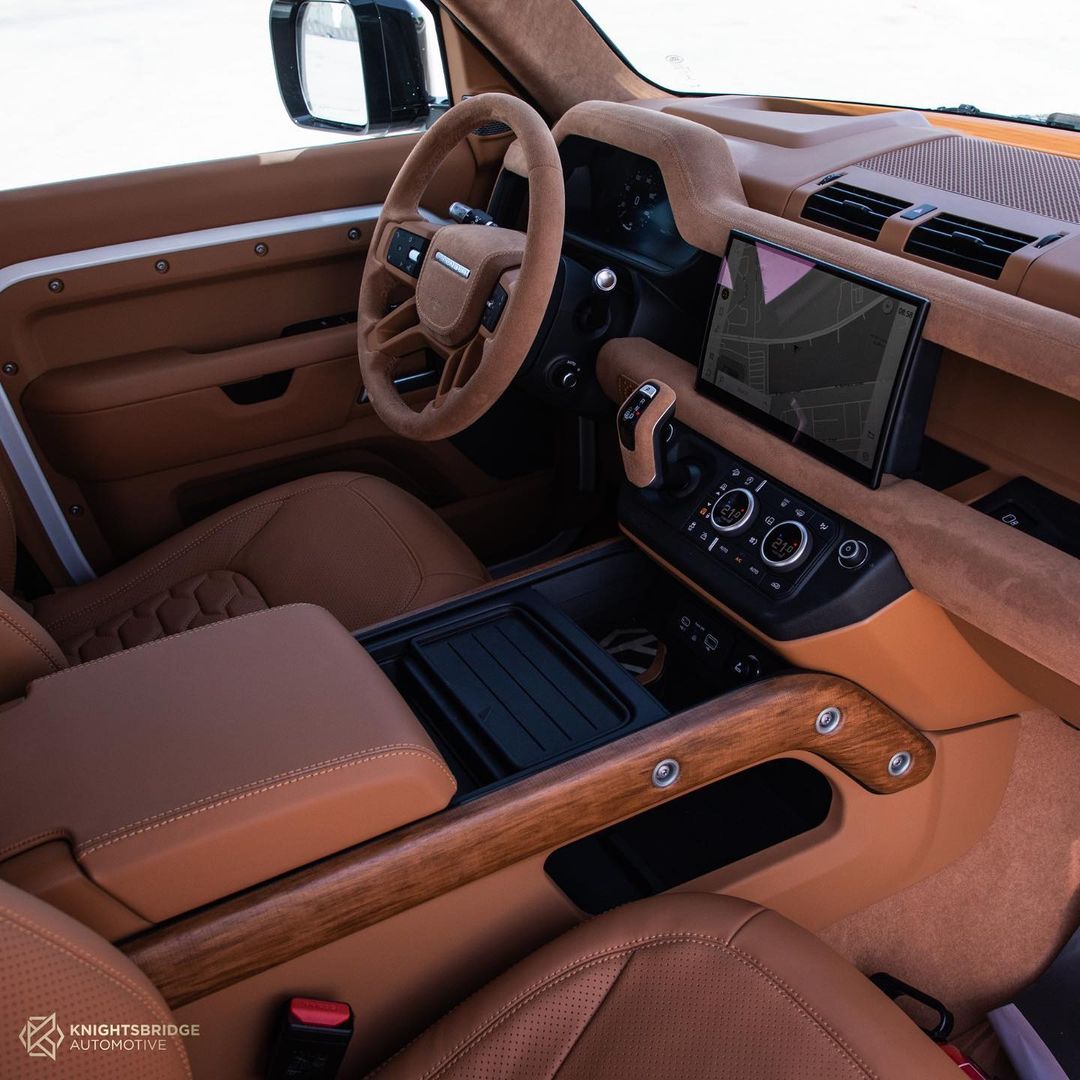 Customized Land Rover Defender L663, Black & White ! - Auto News Magazine