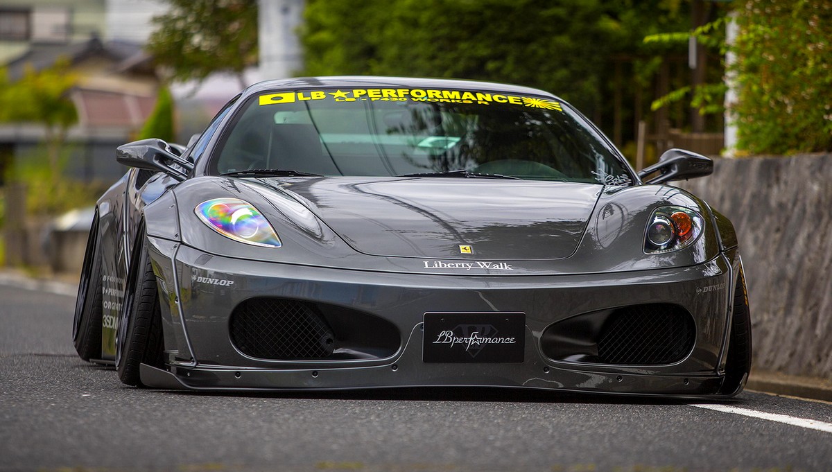 Badass Ferrari F430 With Liberty Walk Wide-Body Kit ! – Auto News Magazine