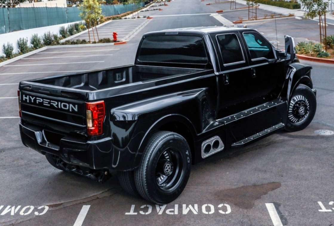 Full Black Custom Ford F650 HYPERION, Top Line Pickup ! – Auto News ...