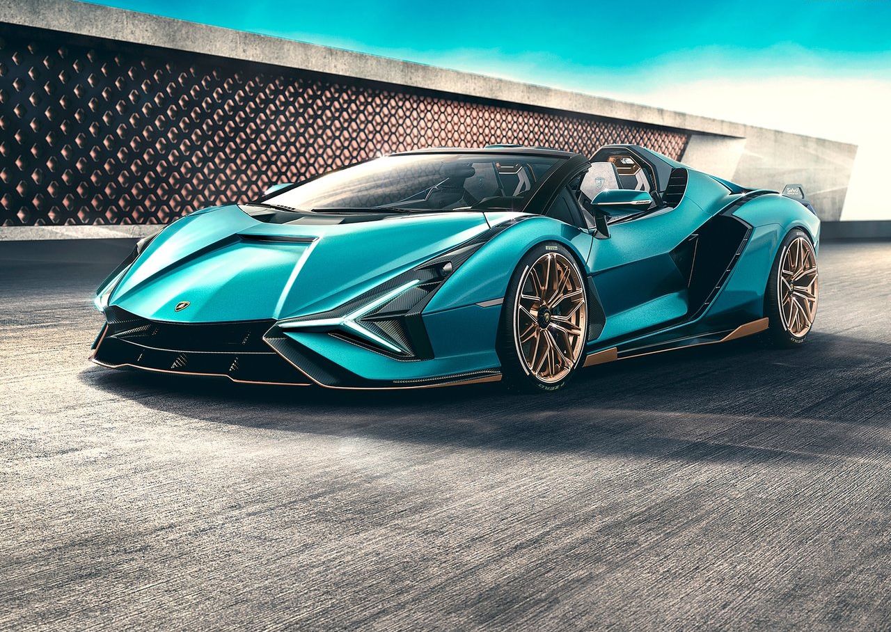 2021 Lamborghini Sián Roadster, 819 hp Limited Edition car