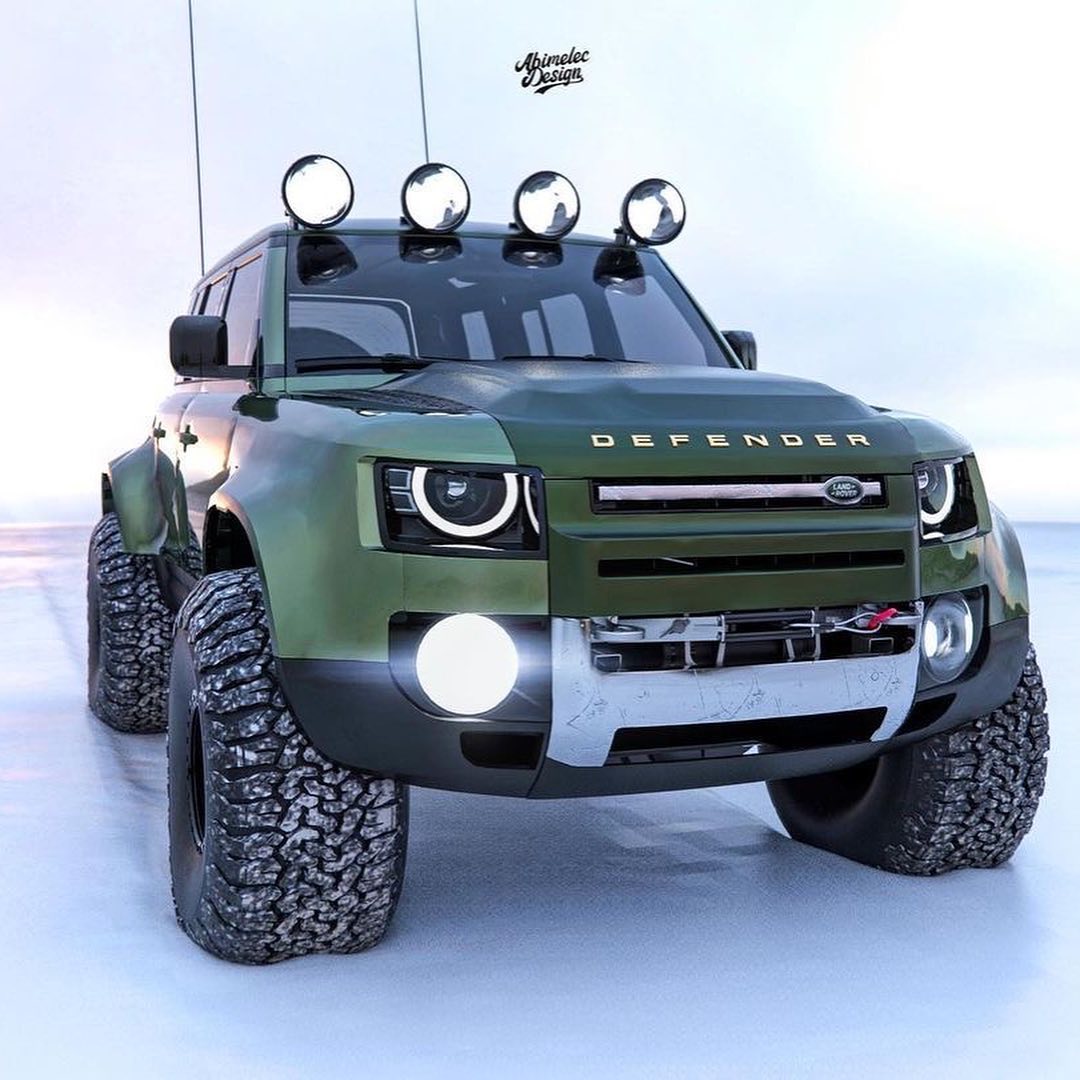Land Rover Defender Arctic Edition From Abimelec Design ! - Auto News ...