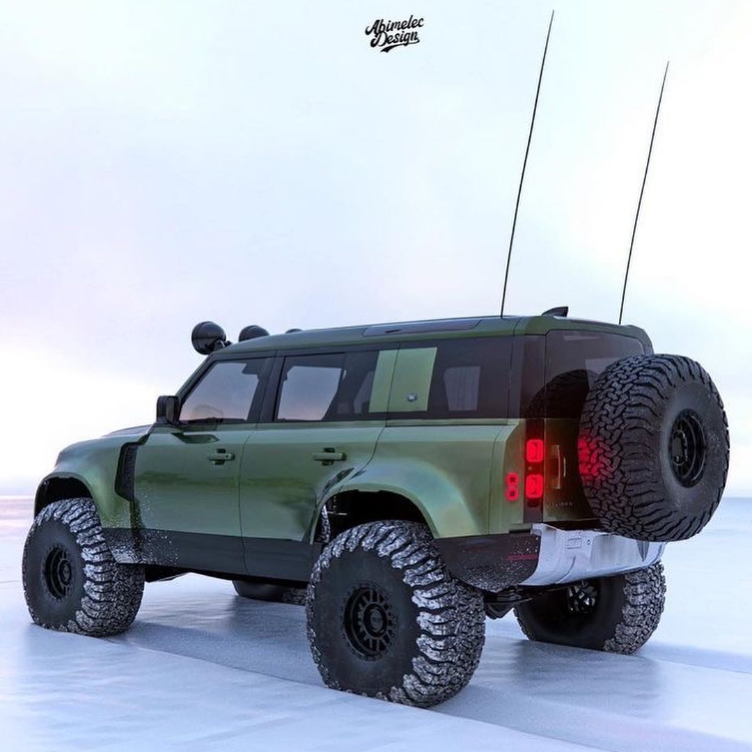 Land Rover Defender Arctic Edition From Abimelec Design ! - Auto News ...