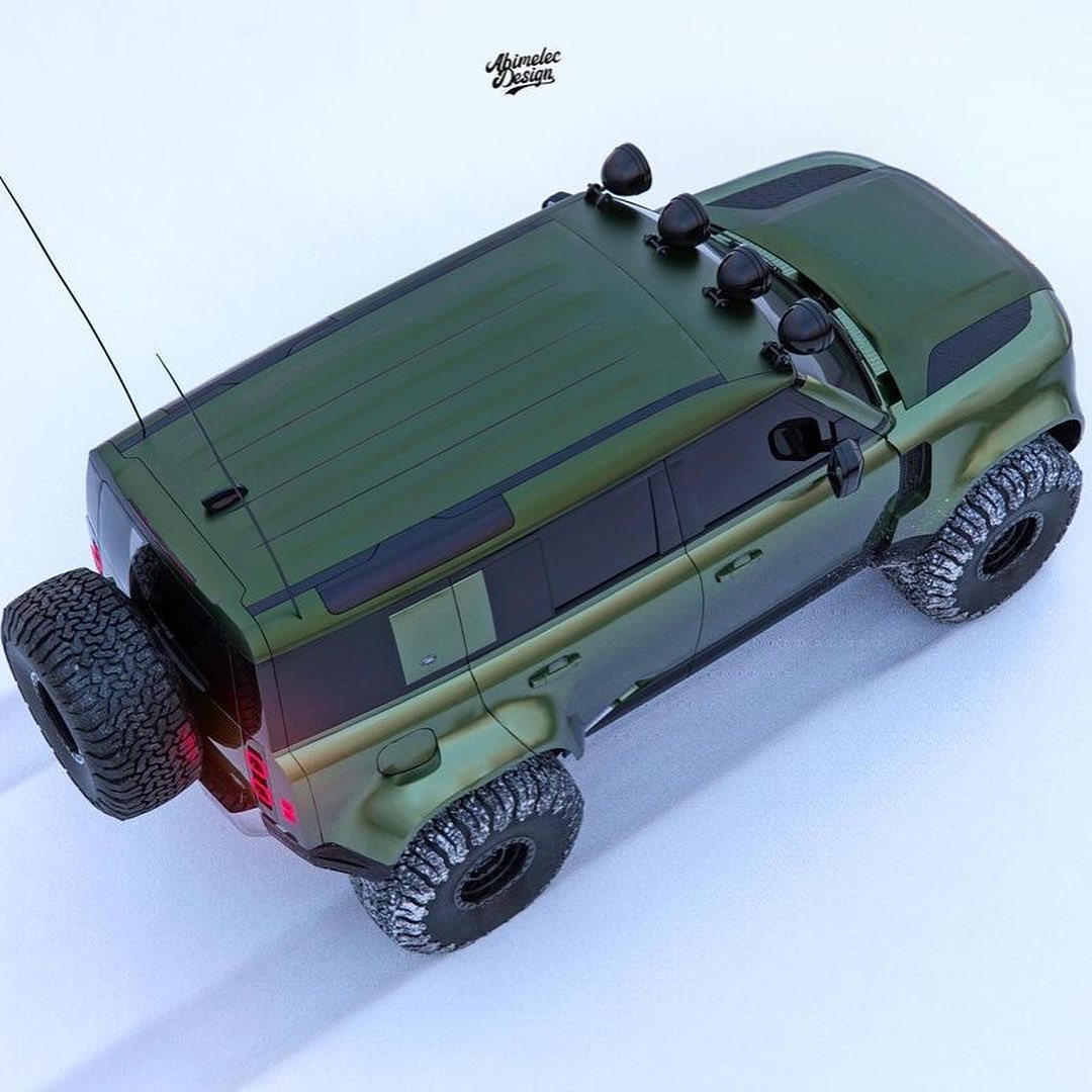 Land Rover Defender Arctic Edition From Abimelec Design ! - Auto News ...