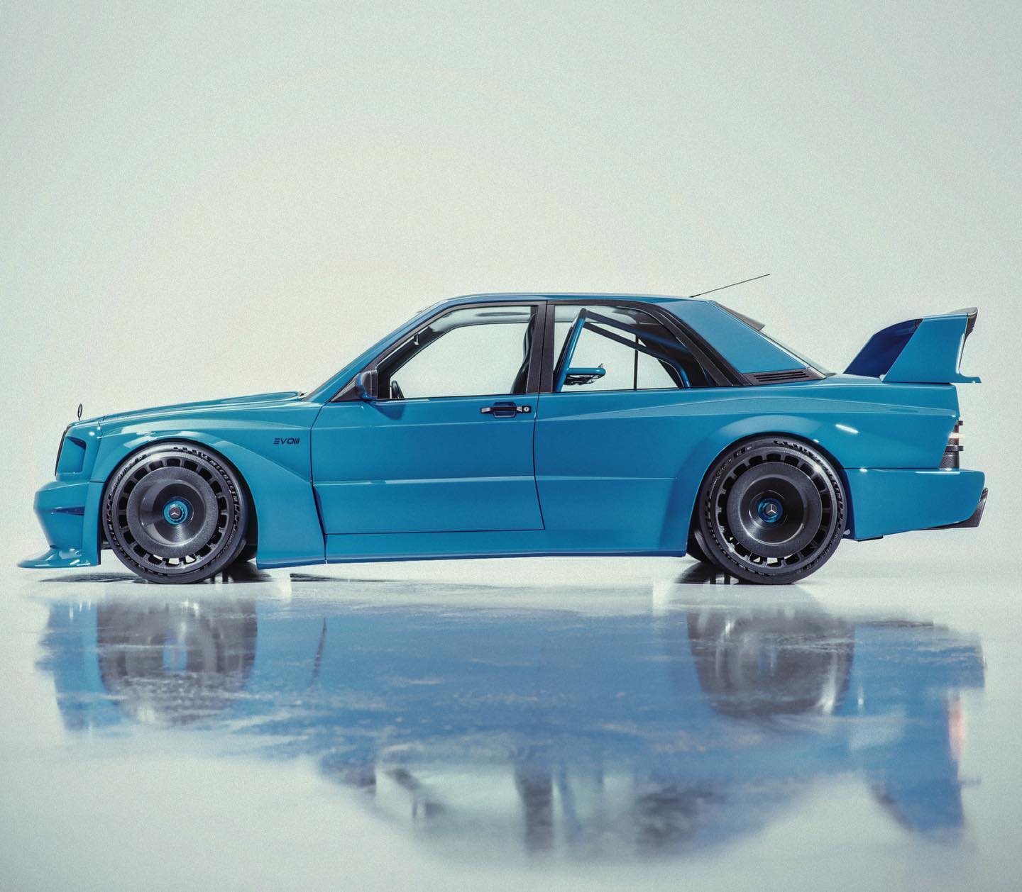 Mercedes-Benz 190 EVO III Widebody Kit by The Kyzaa ! - Auto News Magazine