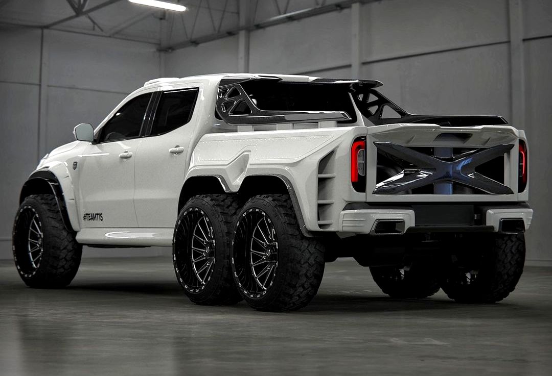 Mercedes-Benz X-Class 6X6 on Tis Wheels ! - Auto News Magazine
