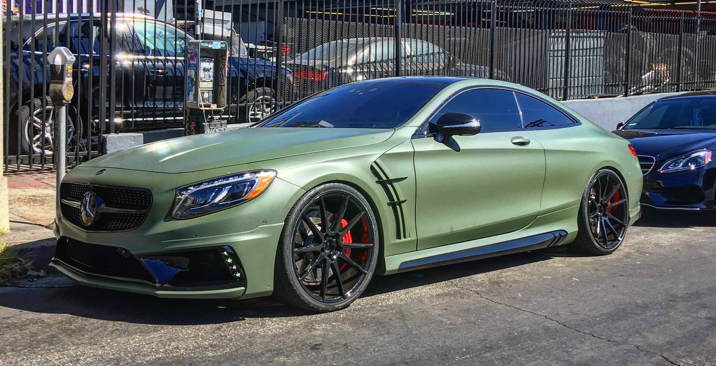 Military Green Wald S63 Coupe Mercedes – RDB ! – Auto News Magazine
