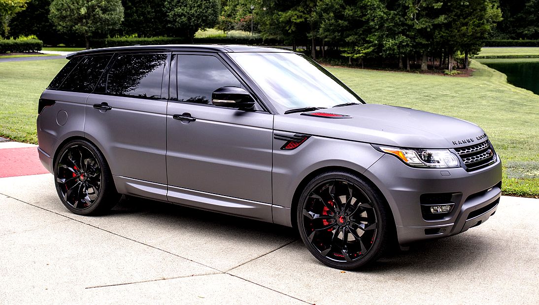 Tinted Range Rover Sport SuperCharged on Forgiato Wheels ! - Auto News ...